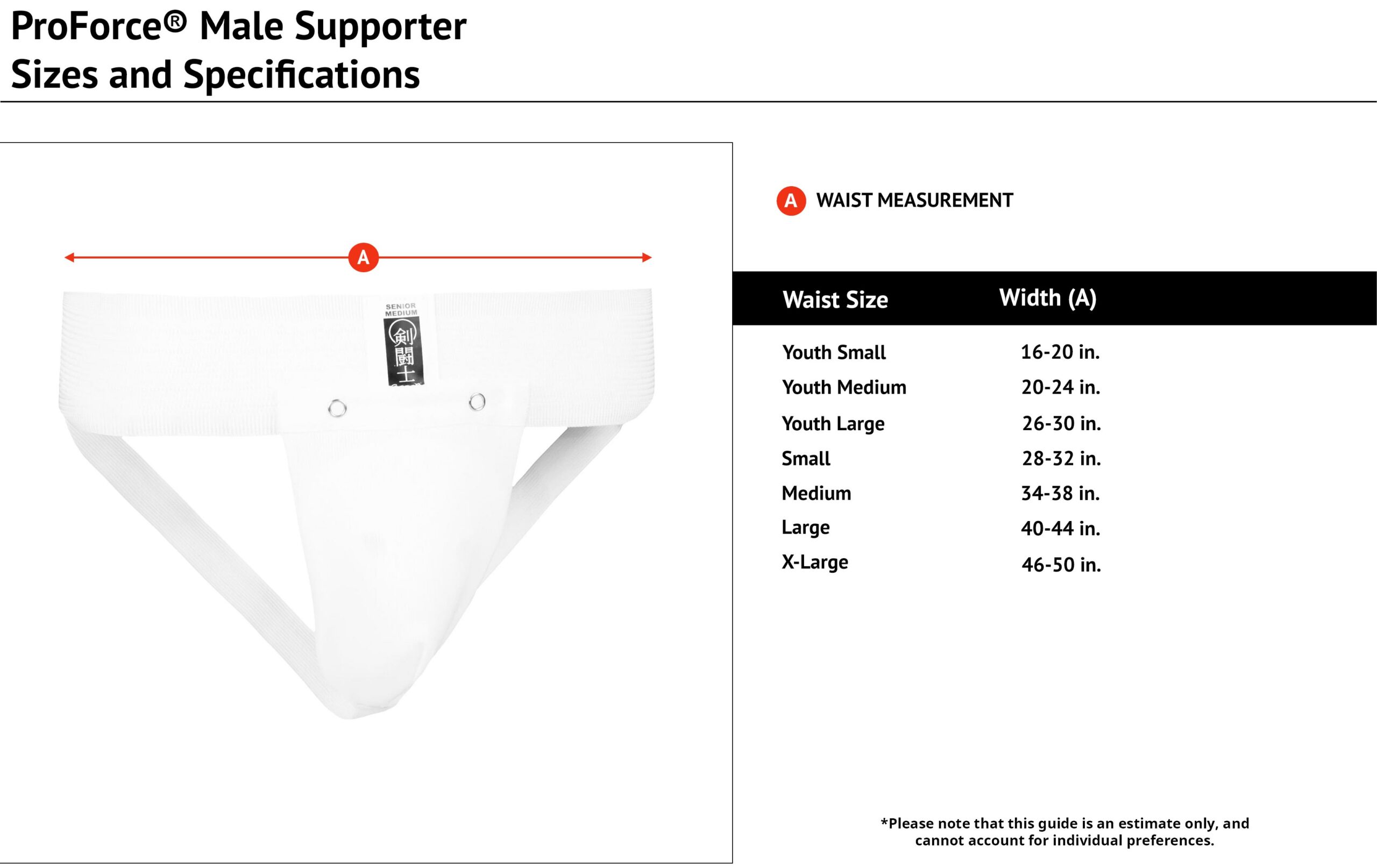 ProForce® Gladiator Supporter & Cup Set